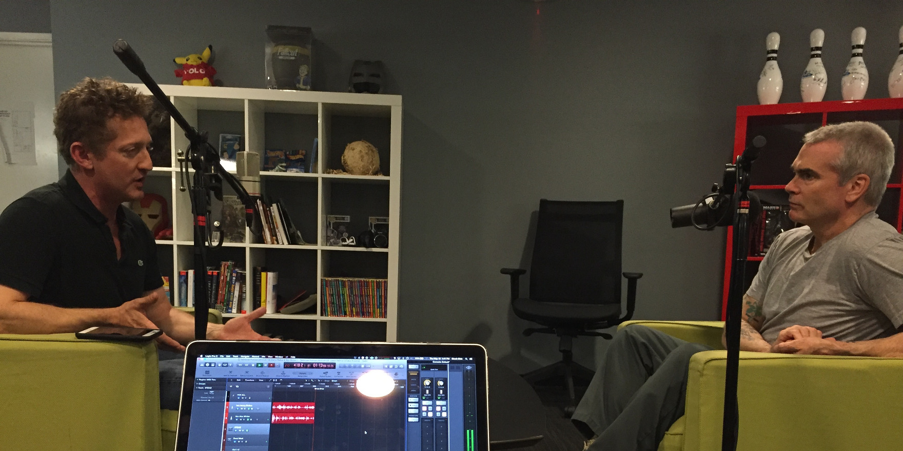 Alex Winter Talks with Henry Rollins for The Talkhouse Film Podcast