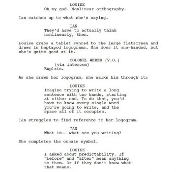 How I Wrote Arrival (and What I Learned Doing It)