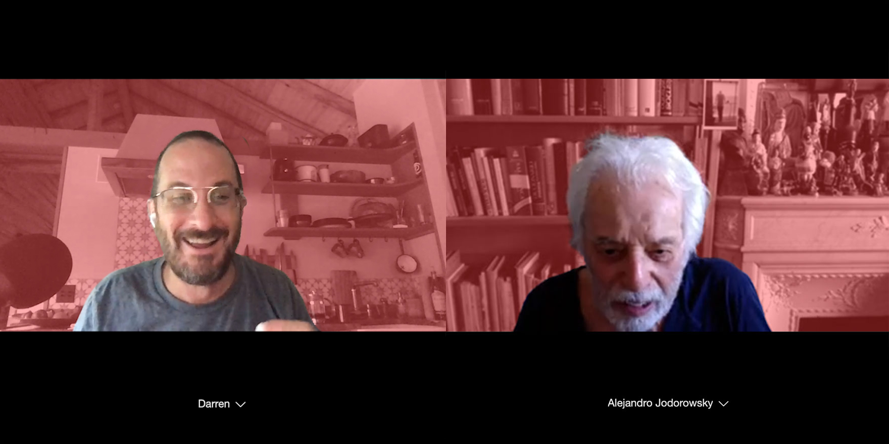 Darren Aronofsky Talks with Alejandro Jodorowsky (Psychomagic: A ...