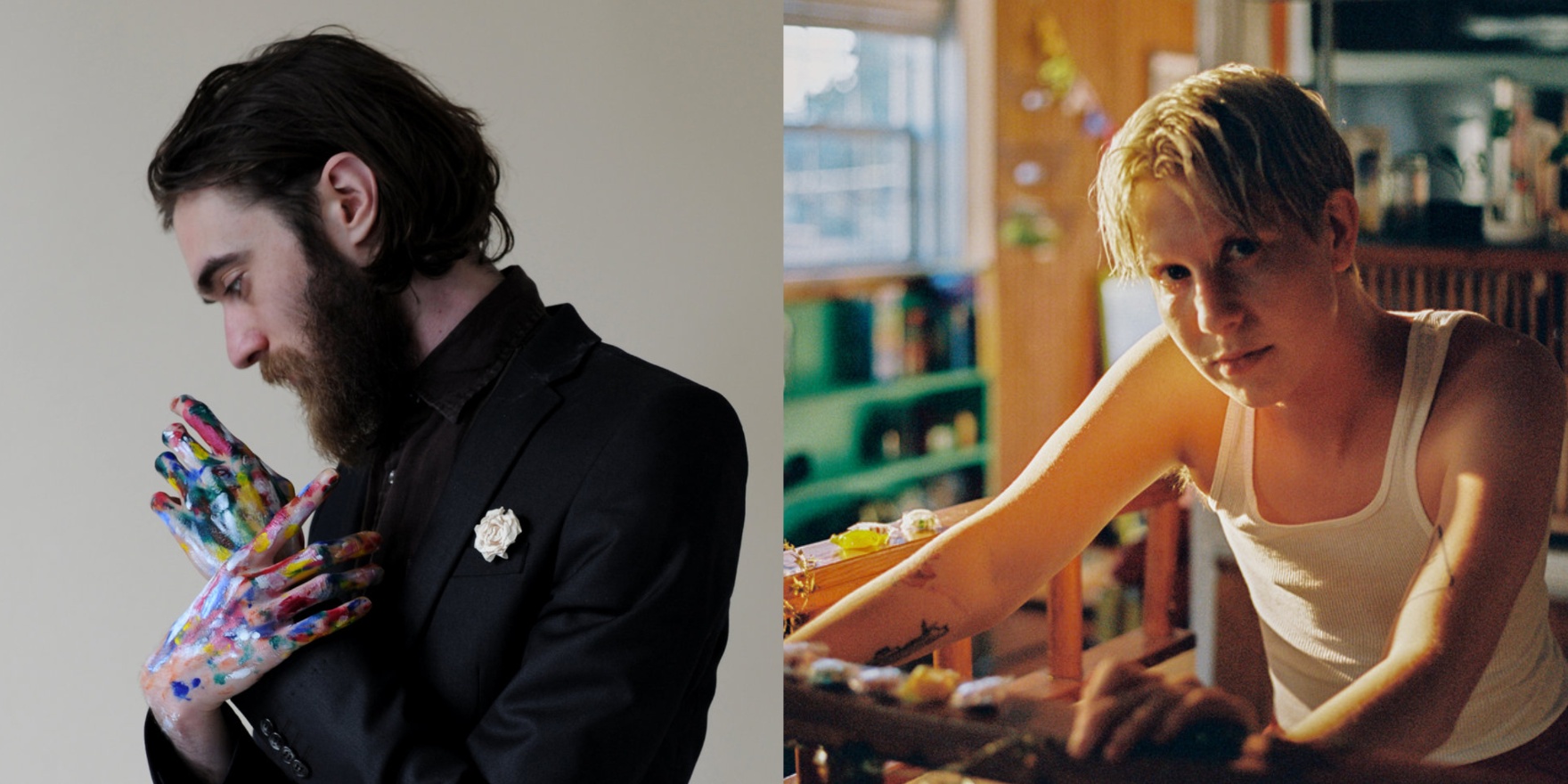 Al Menne (Great Grandpa) and Keaton Henson Hate Doing Press